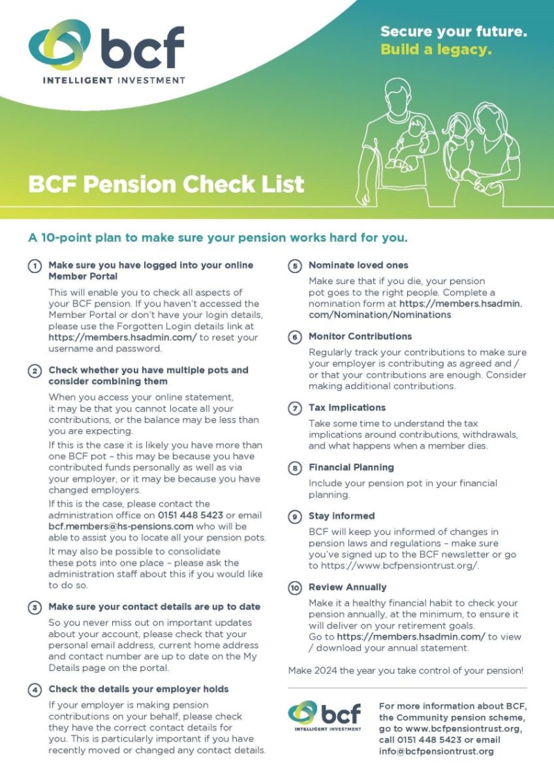 News and Updates | BCF Pension Trust